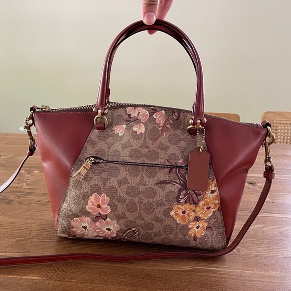 Coach | Bags | Coach Prairie Coated Canvas Signature Prairie Satchel ...